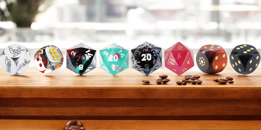 What Are Dice Made Of? A Peek into Dice Materials - Dice of Dragons