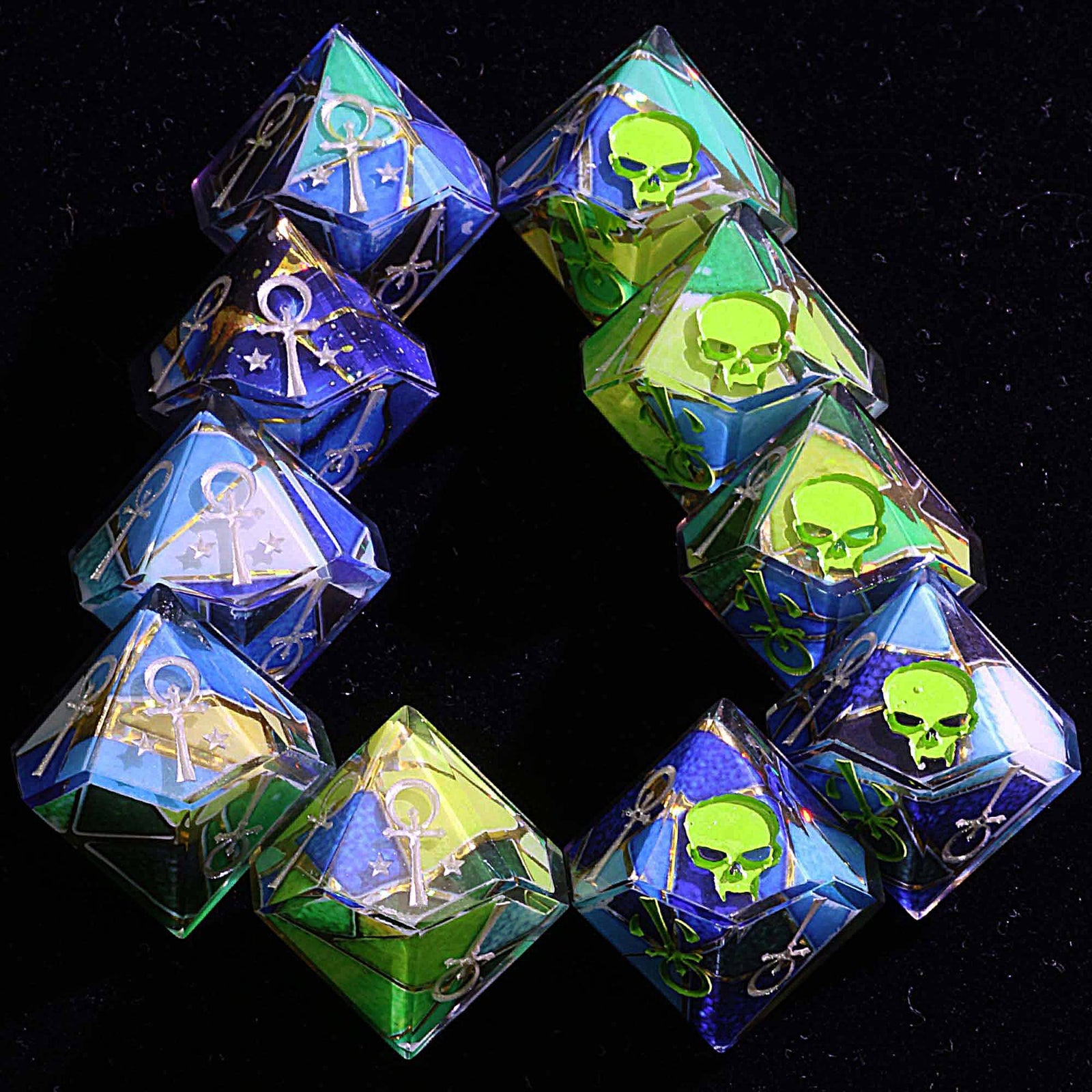 DnD Dice Set | VTM Dice | WtA Dice for D&D and WoD RPGs