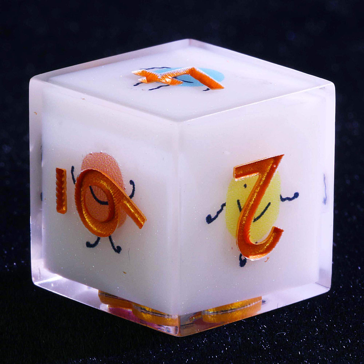 DnD Happy Bean Dice - 9pc Giggle Polyhedral Set