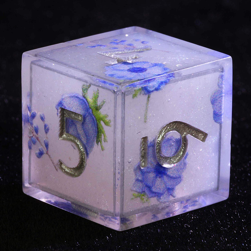 D&D Fairy Garden Dice - 9pc Moonlight Polyhedral Set