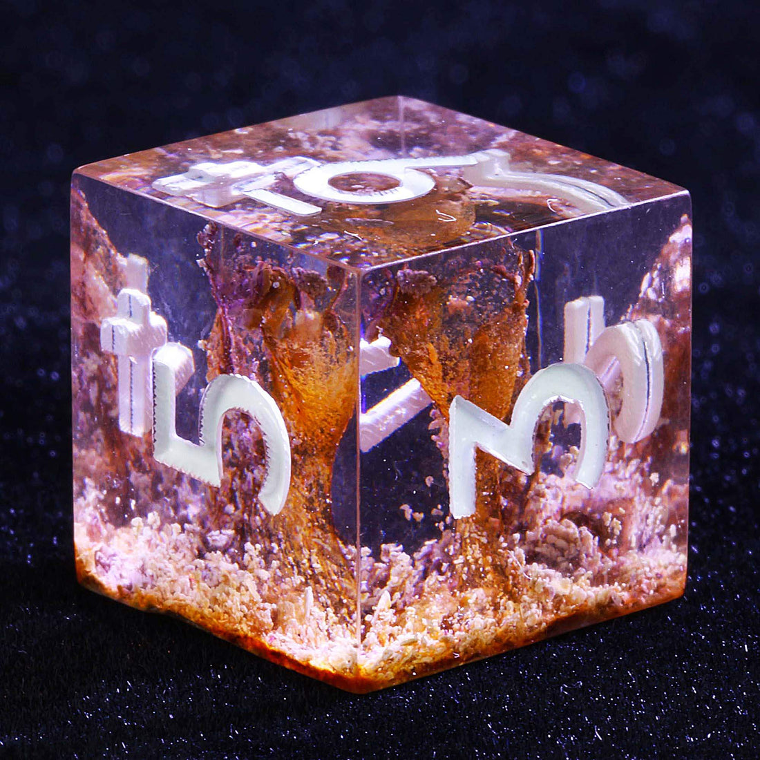 D&D Caramel Alchemy Dice - 9pc Polyhedral Set