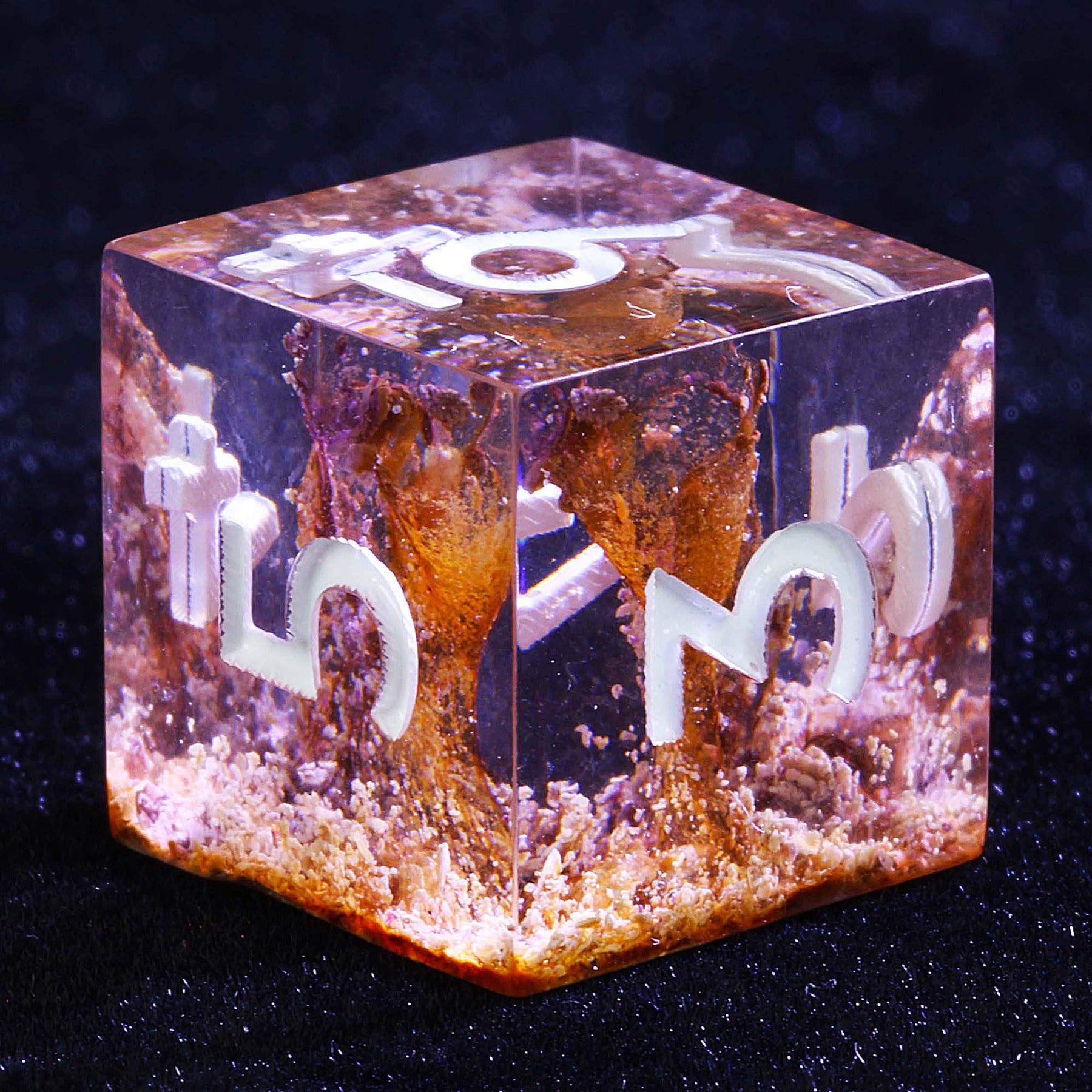 D&D Caramel Alchemy Dice - 9pc Polyhedral Set