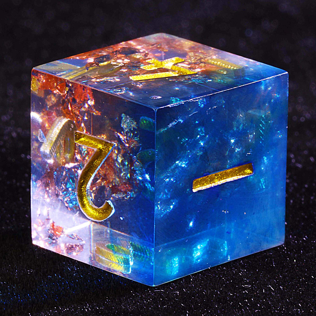 DnD Sashelas Crown Dice - 9pc Fragment Polyhedral Set