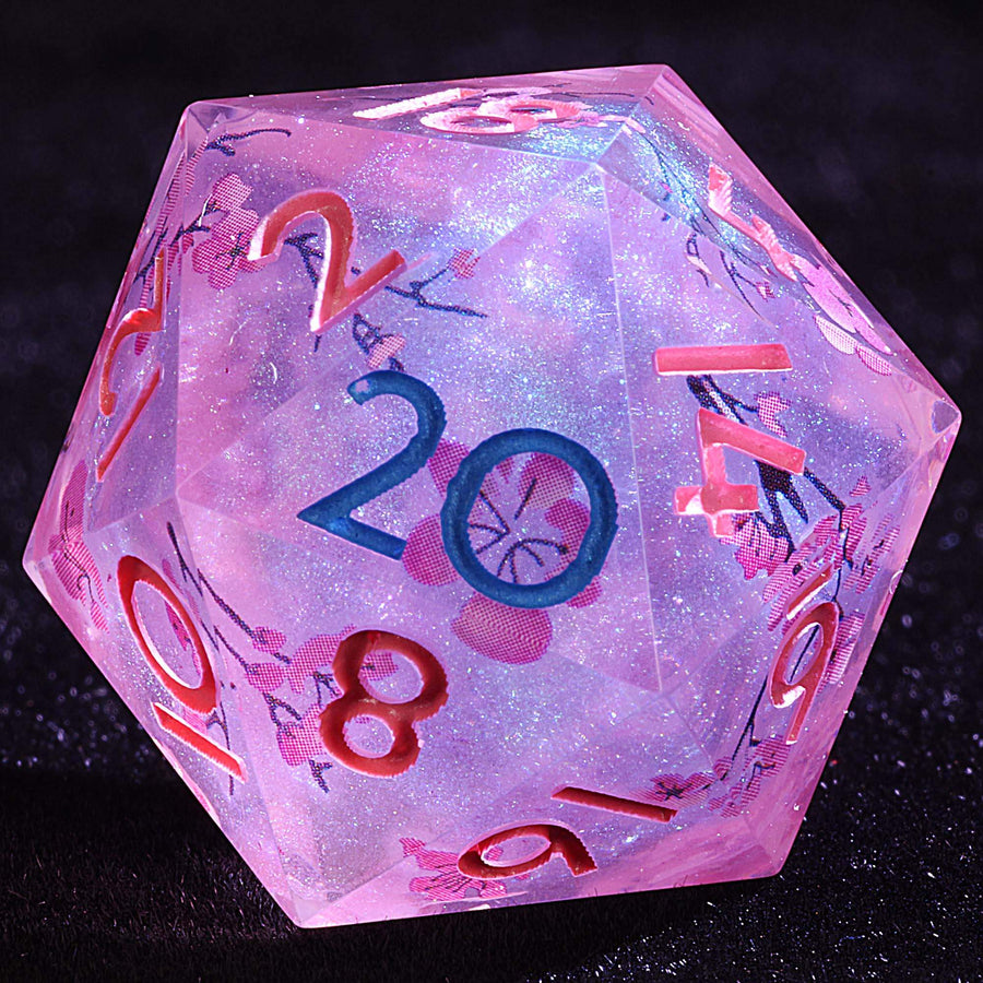 D&D Sakura Pearl Dice - 9pc Mirage Polyhedral Set