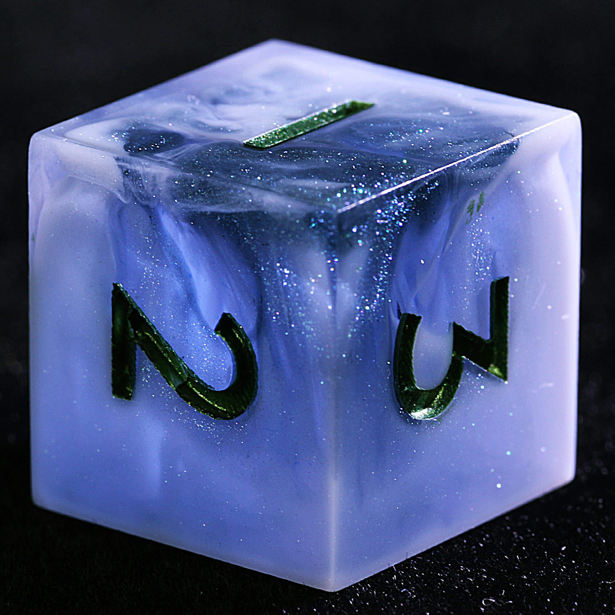 D&D Starry Clouds Dice - 9pc Night Sky Polyhedral Set