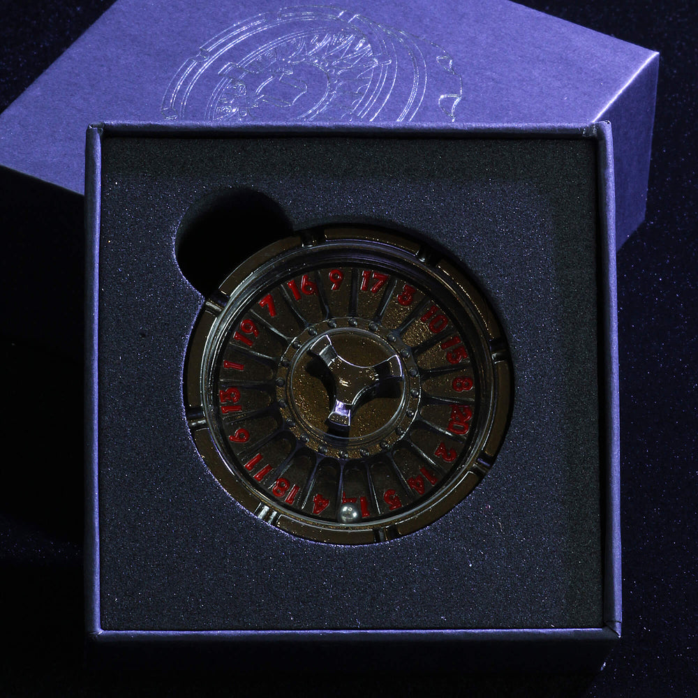 Dragon Metal DnD Roulette Wheel Dice D20 | Unique RPG Dice