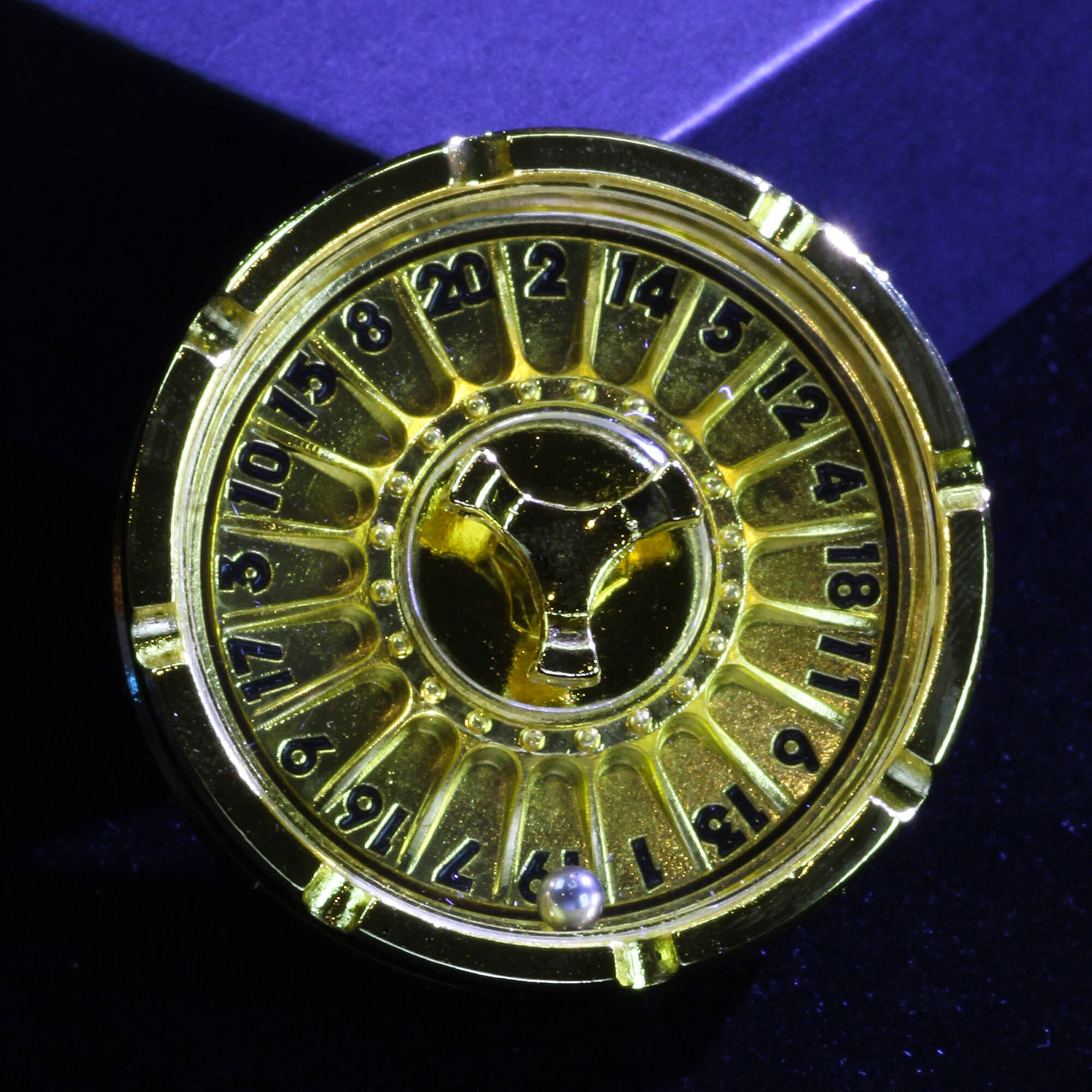 Dragon Metal DnD Roulette Wheel Dice D20 | Unique RPG Dice