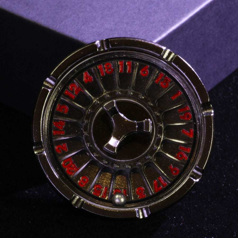 Dragon Metal DnD Roulette Wheel Dice D20 | Unique RPG Dice