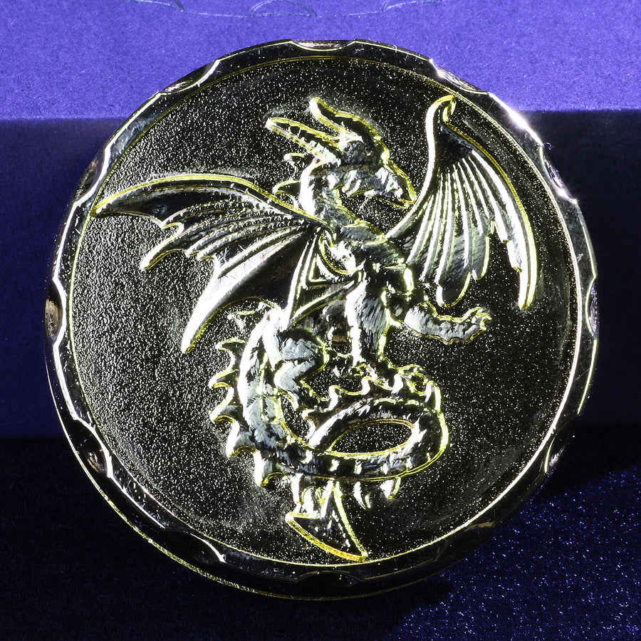 Dragon Metal DnD Roulette Wheel Dice D20 | Unique RPG Dice