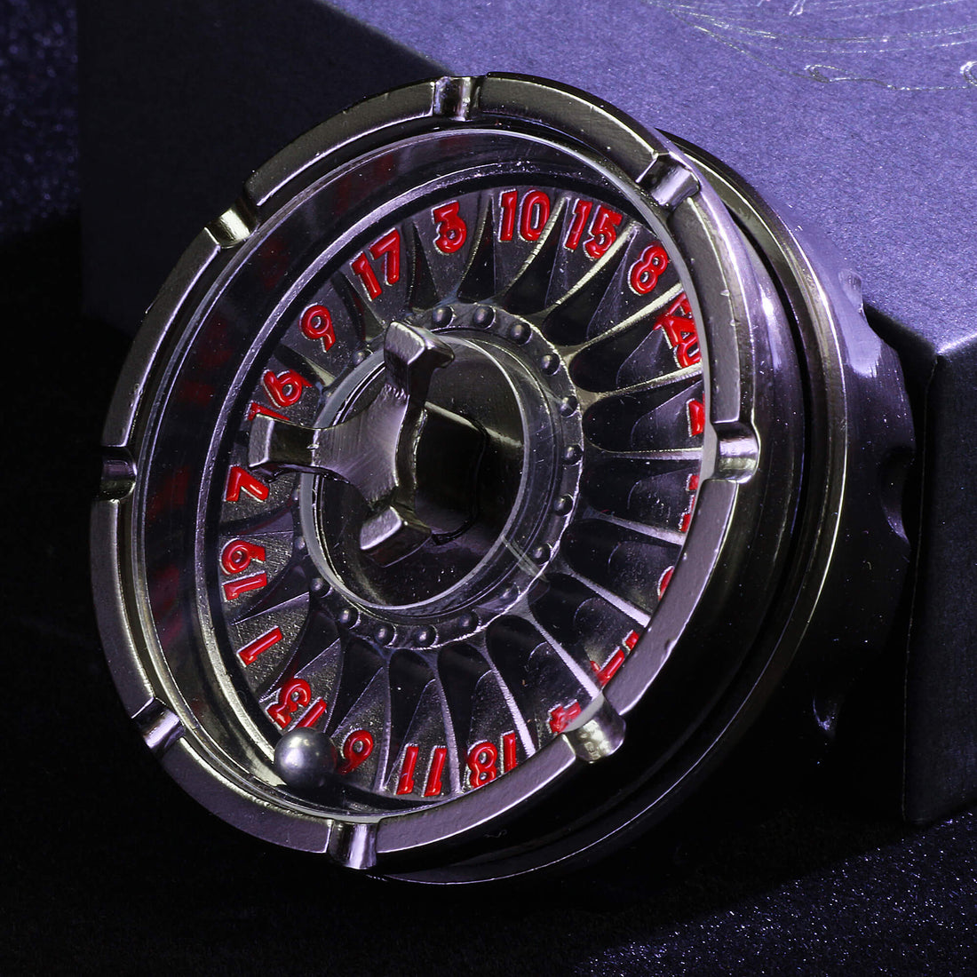 Dragon Metal DnD Roulette Wheel Dice D20 | Unique RPG Dice