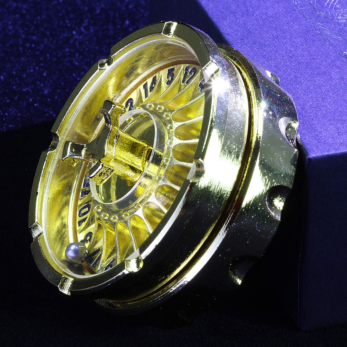 Dragon Metal DnD Roulette Wheel Dice D20 | Unique RPG Dice