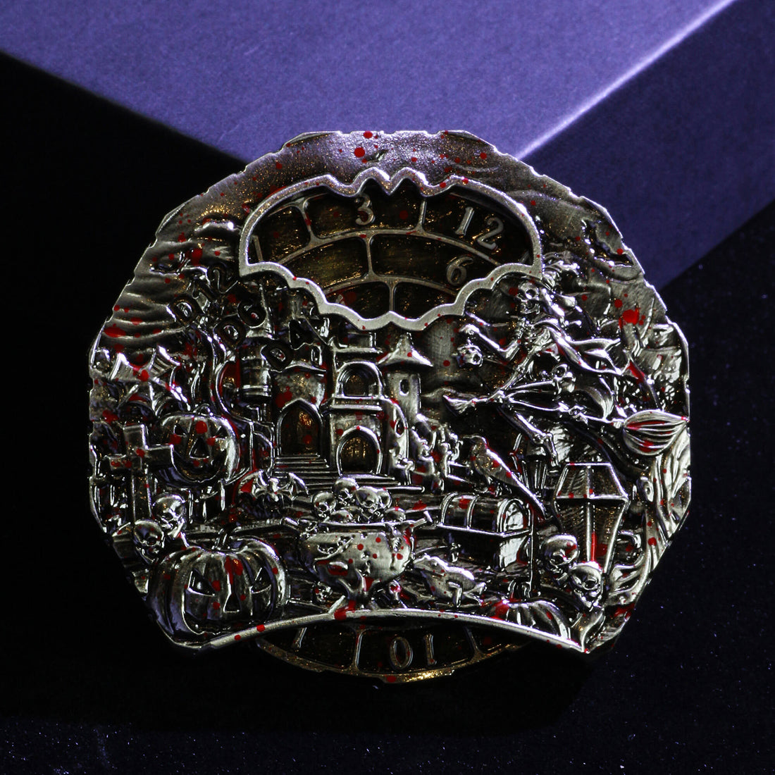 Ghost 7-in-1 Roulette Metal DnD Dice Fidget Spinner Gyroid Dice