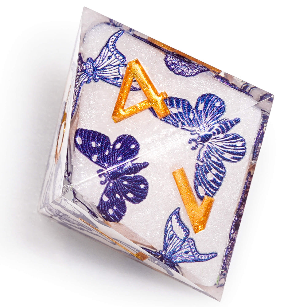 Polyhedral RPG Cool DnD Dice Sets - Butterfly | Dice of Dragons