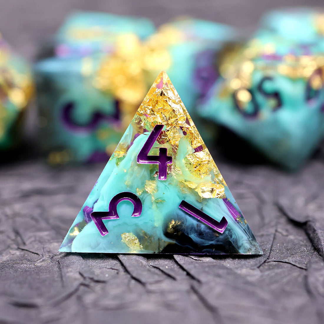 Wind Shadow DND Dice Set - 7 Pieces | Dice of Dragons